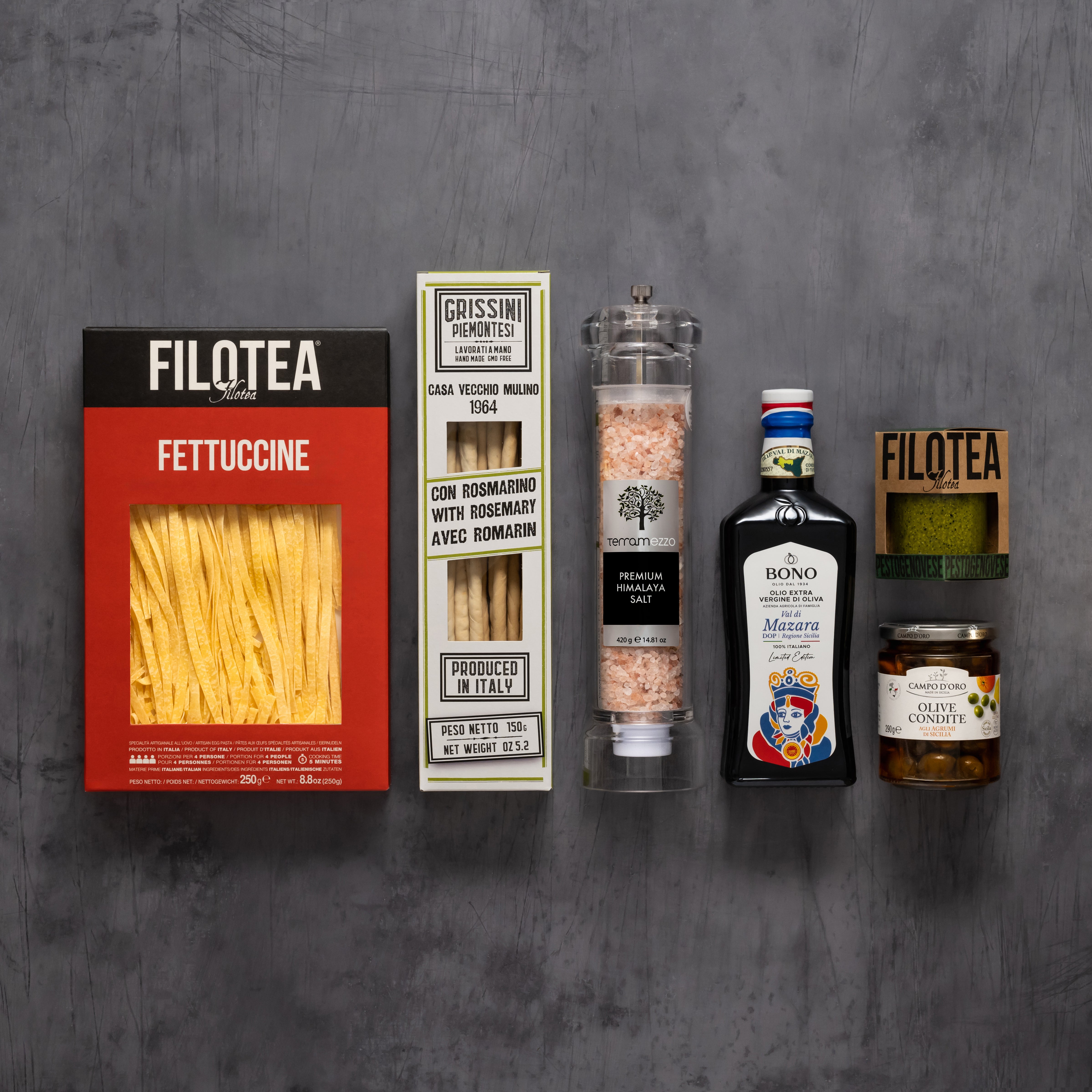 Filotea Premium D.O.P. Basil Pesto Collection – Terramezzo Mercato